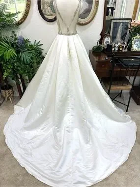 Sottero and Midgley | Dresses | Sottero And Midgley Ivory Satin Ball ...